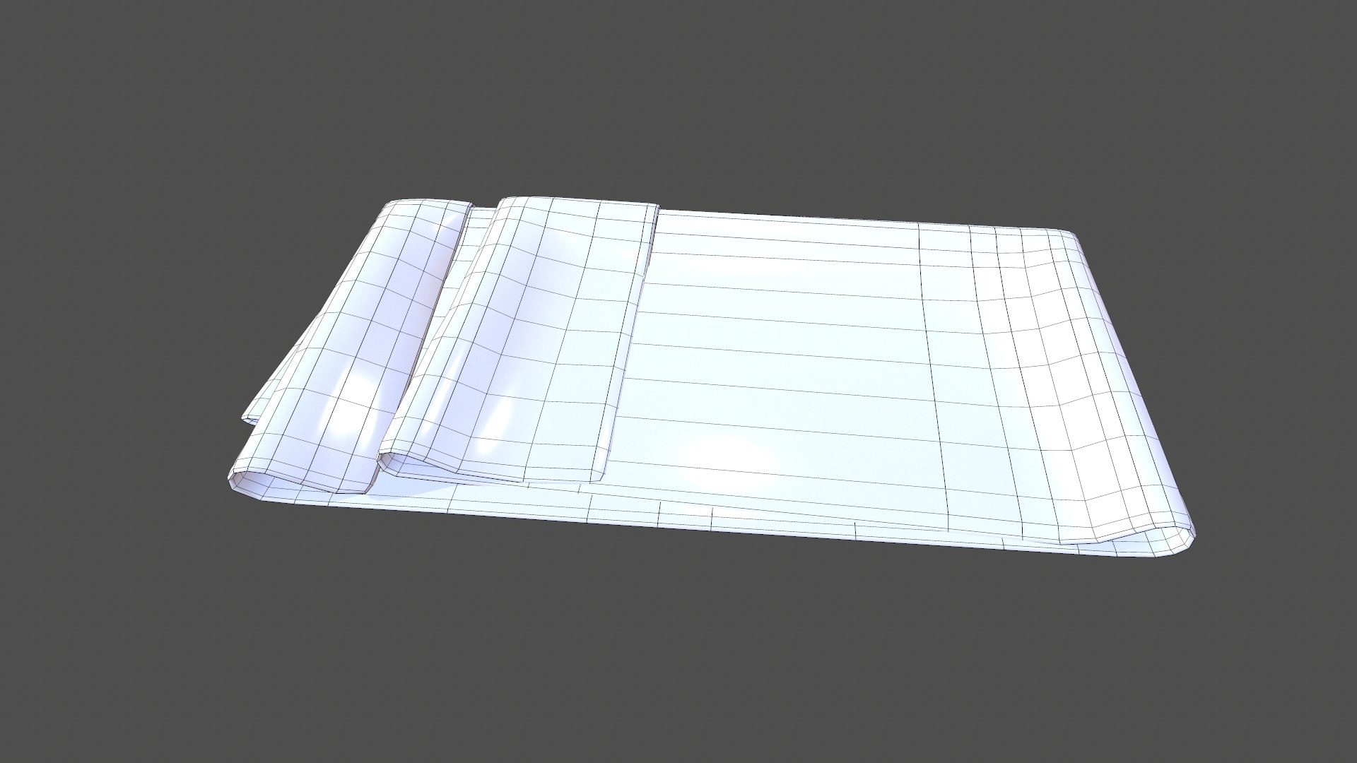 Folded Cloth 3D Model - TurboSquid 2325060