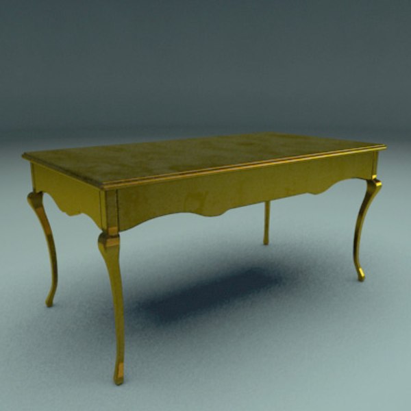 classic table 3d max