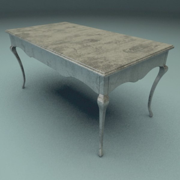 classic table 3d max