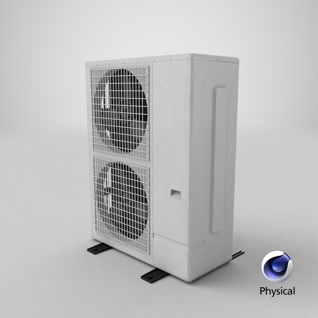 3D Air Heat Pump Model - TurboSquid 1946342