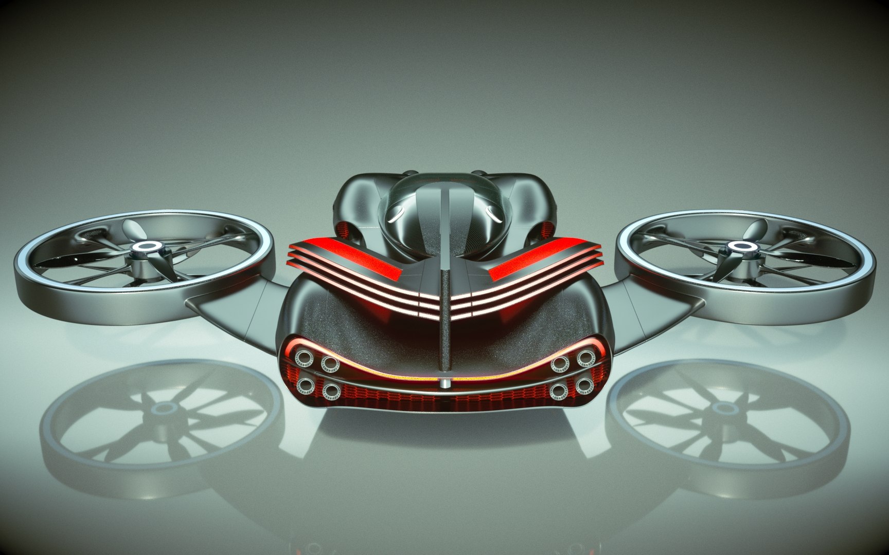 3D model T Copter Car 49 - TurboSquid 1976395