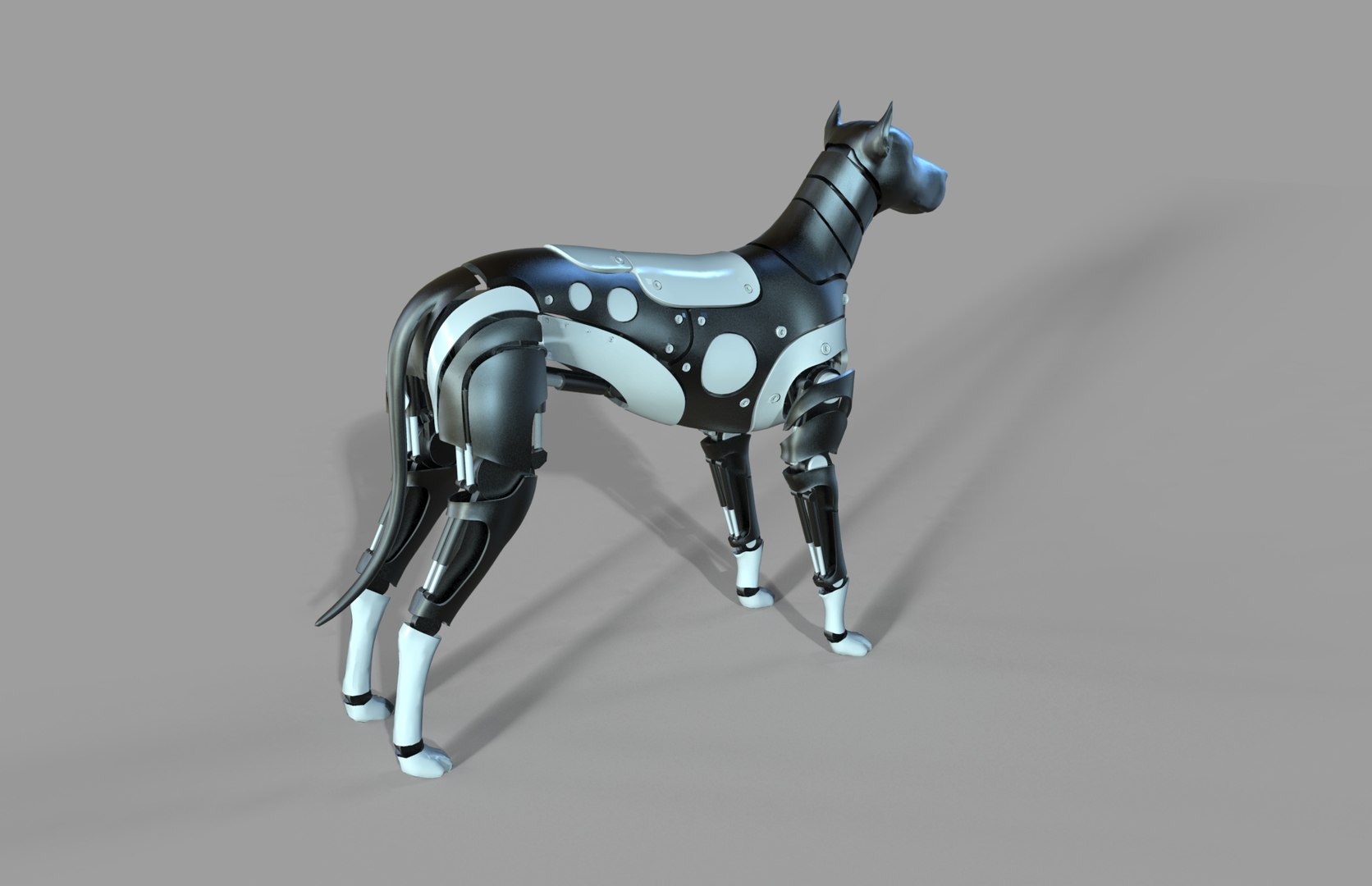 3D Robot Doberman - TurboSquid 1281428