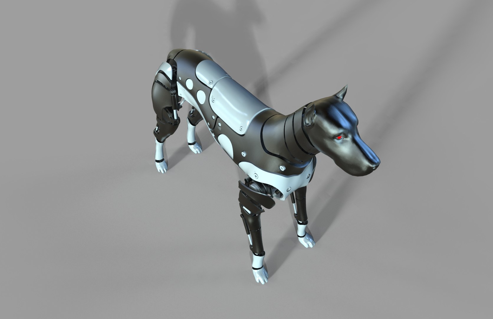 3D Robot Doberman - TurboSquid 1281428