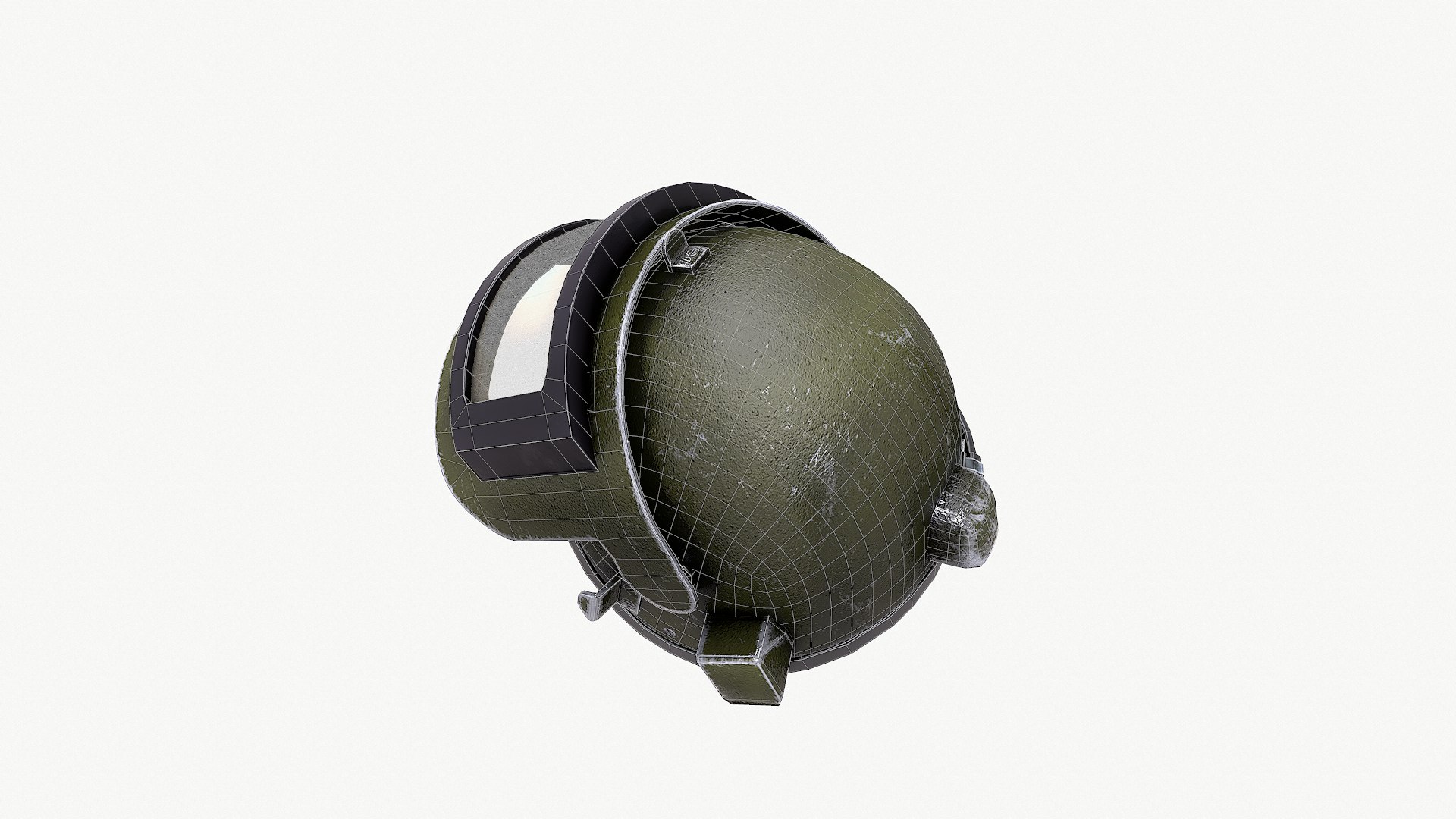 3d Altyn Russian Helmet