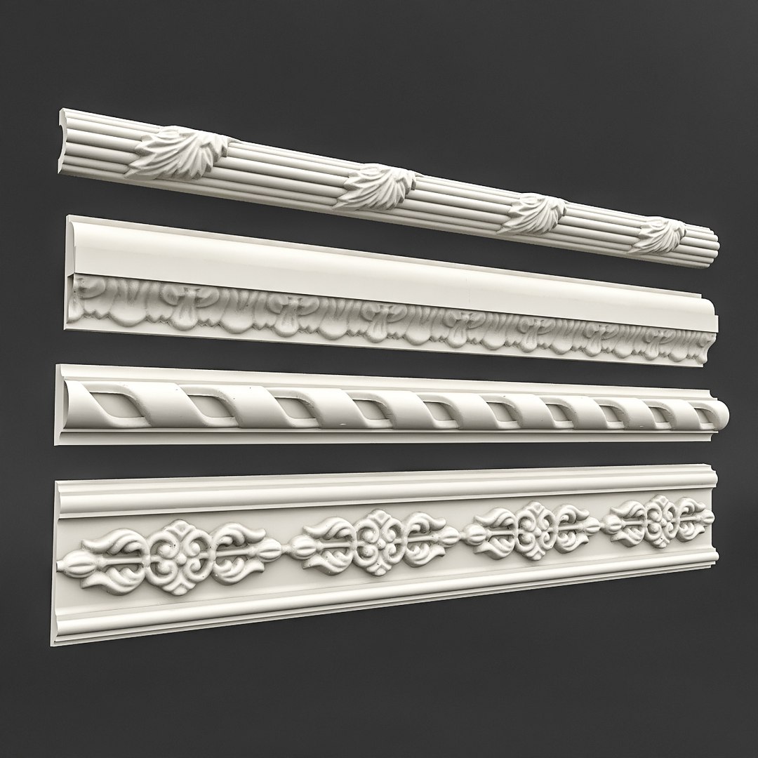 3D Classic Ceiling Pattern 08 - TurboSquid 1517162