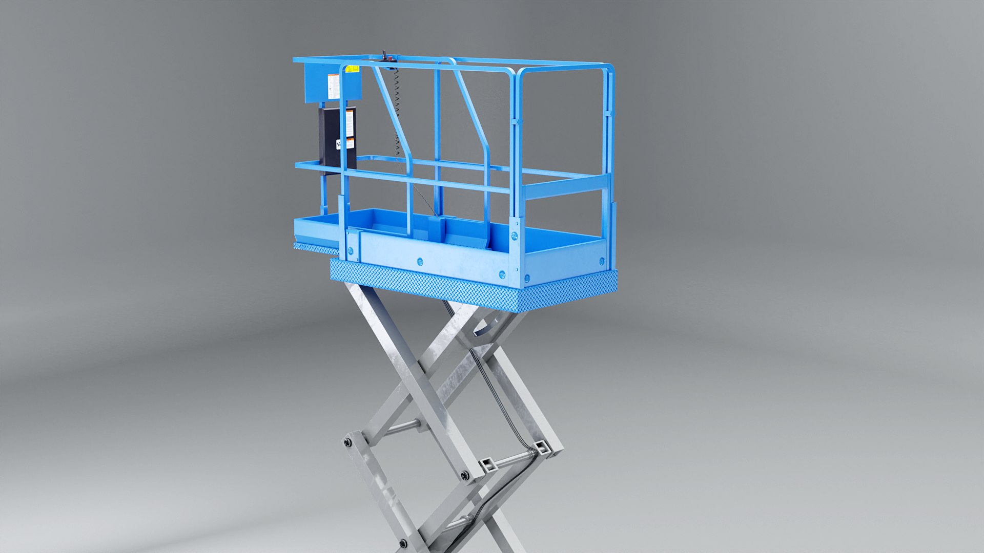 3D Warehouse Electric Scissor Platform Lift Model - TurboSquid 2187147