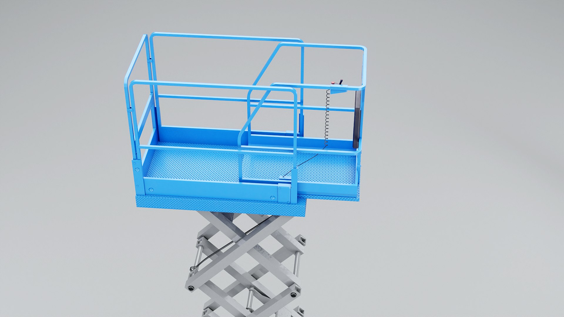 3D Warehouse Electric Scissor Platform Lift Model - TurboSquid 2187147