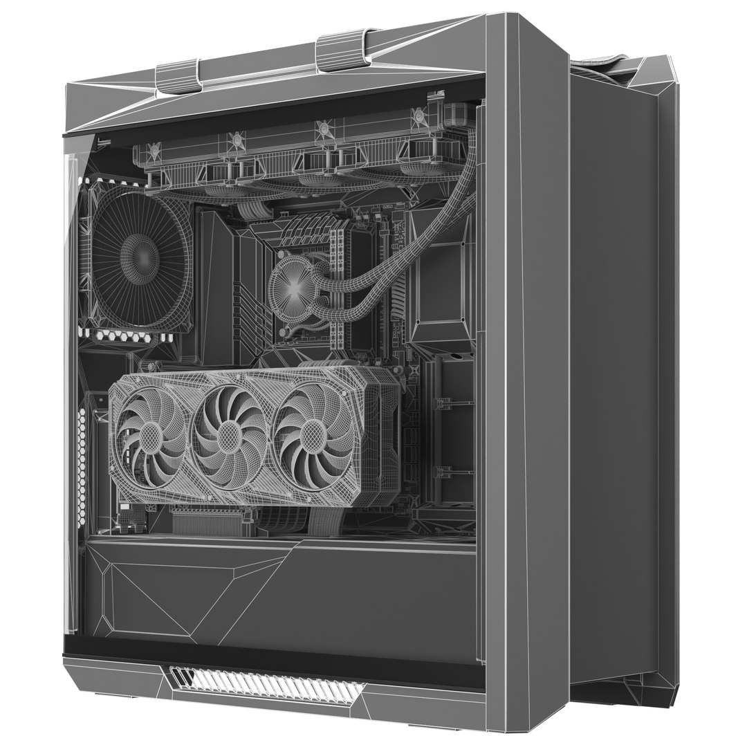 Gaming PC 6 Model - TurboSquid 2071099