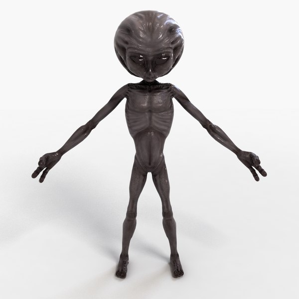Alien Grey 3D Models for Download | TurboSquid