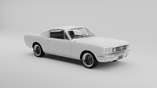 Ford Mustang Blender Models for Download | TurboSquid