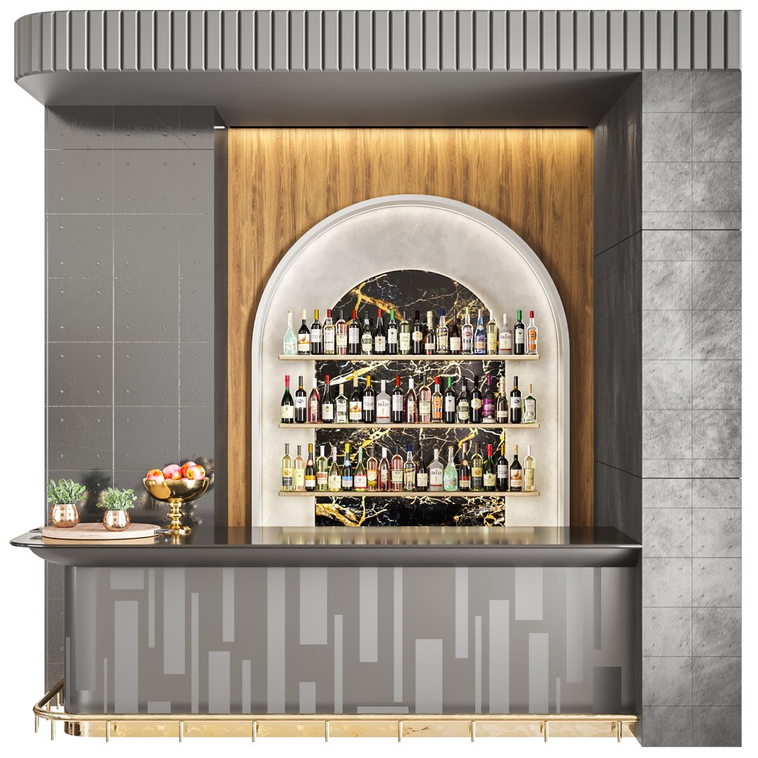 Restaurant Project Design In Modern Style 21 3D Model - TurboSquid 1984058