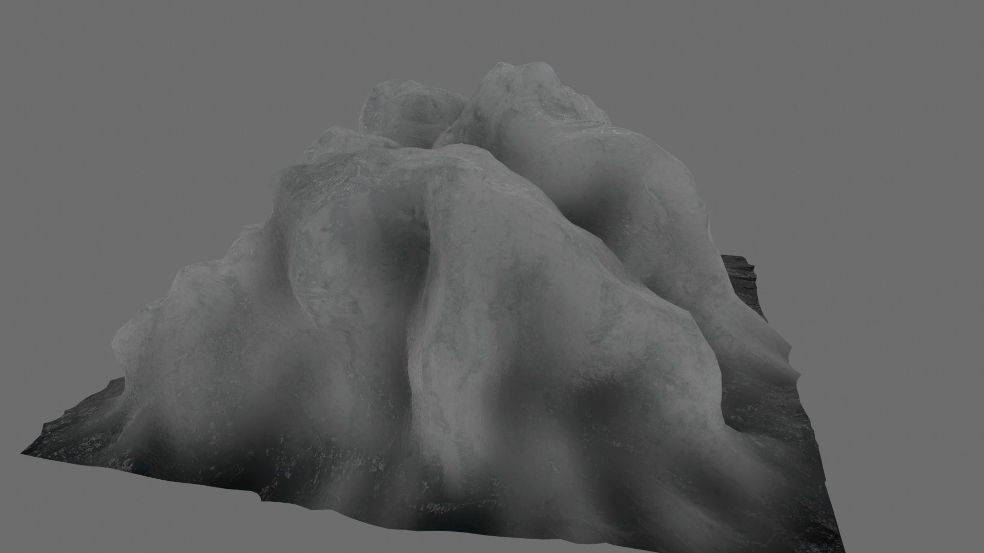 Ice snow model - TurboSquid 1177407