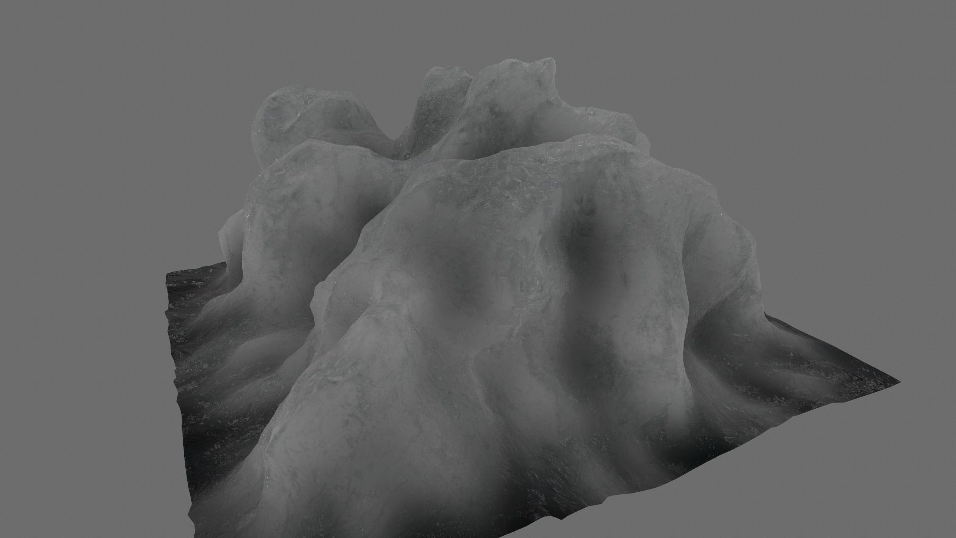 Ice snow model - TurboSquid 1177407