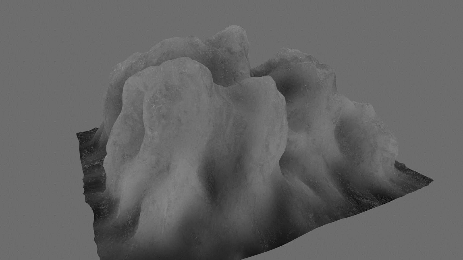 Ice snow model - TurboSquid 1177407
