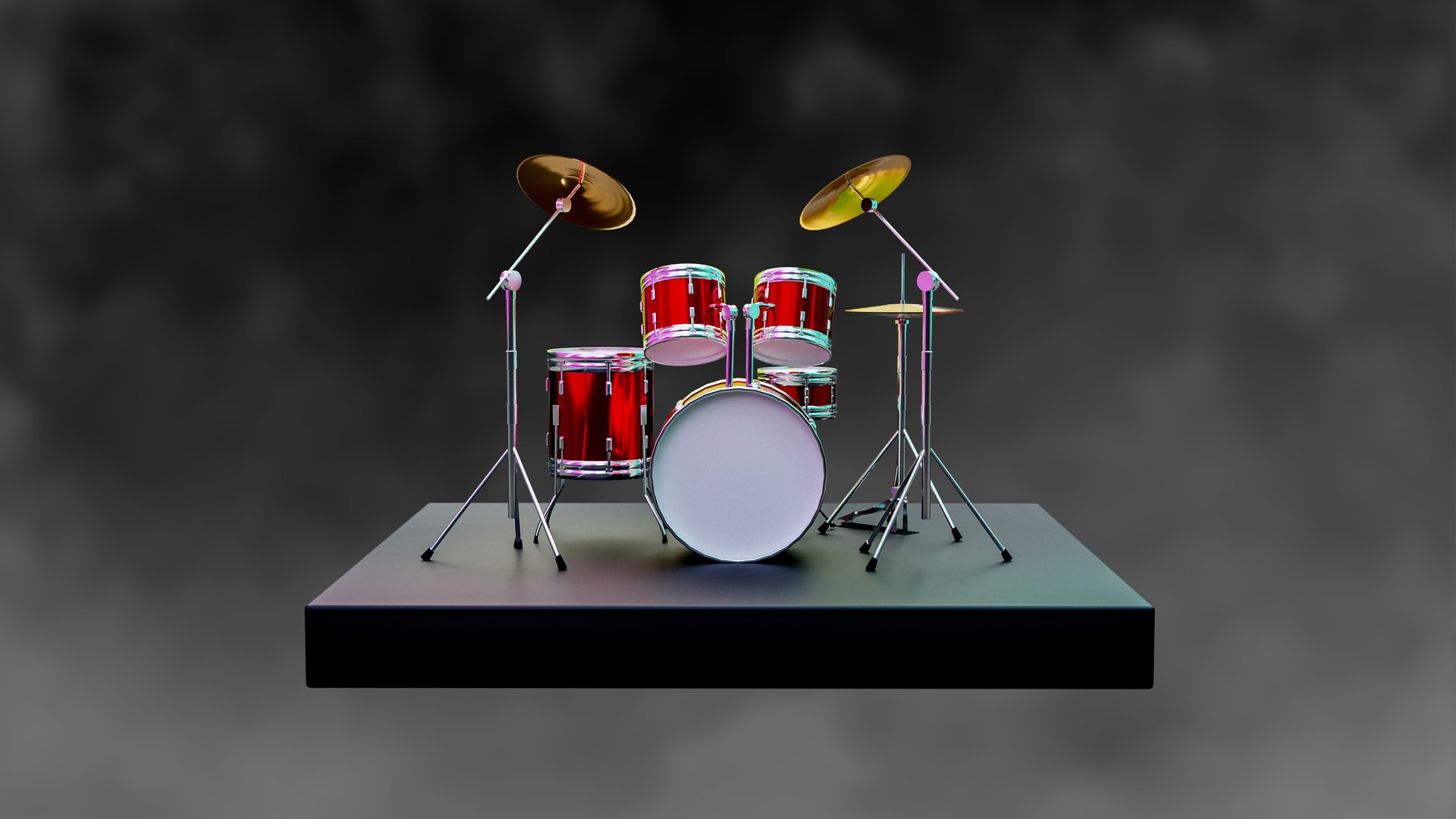 DrumKit 3D Model - TurboSquid 2063874