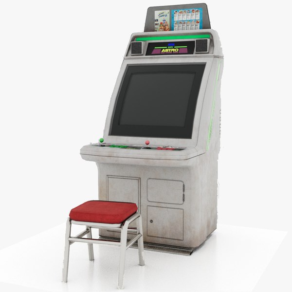 3D модель Игровой автомат Astro City - TurboSquid 2299525