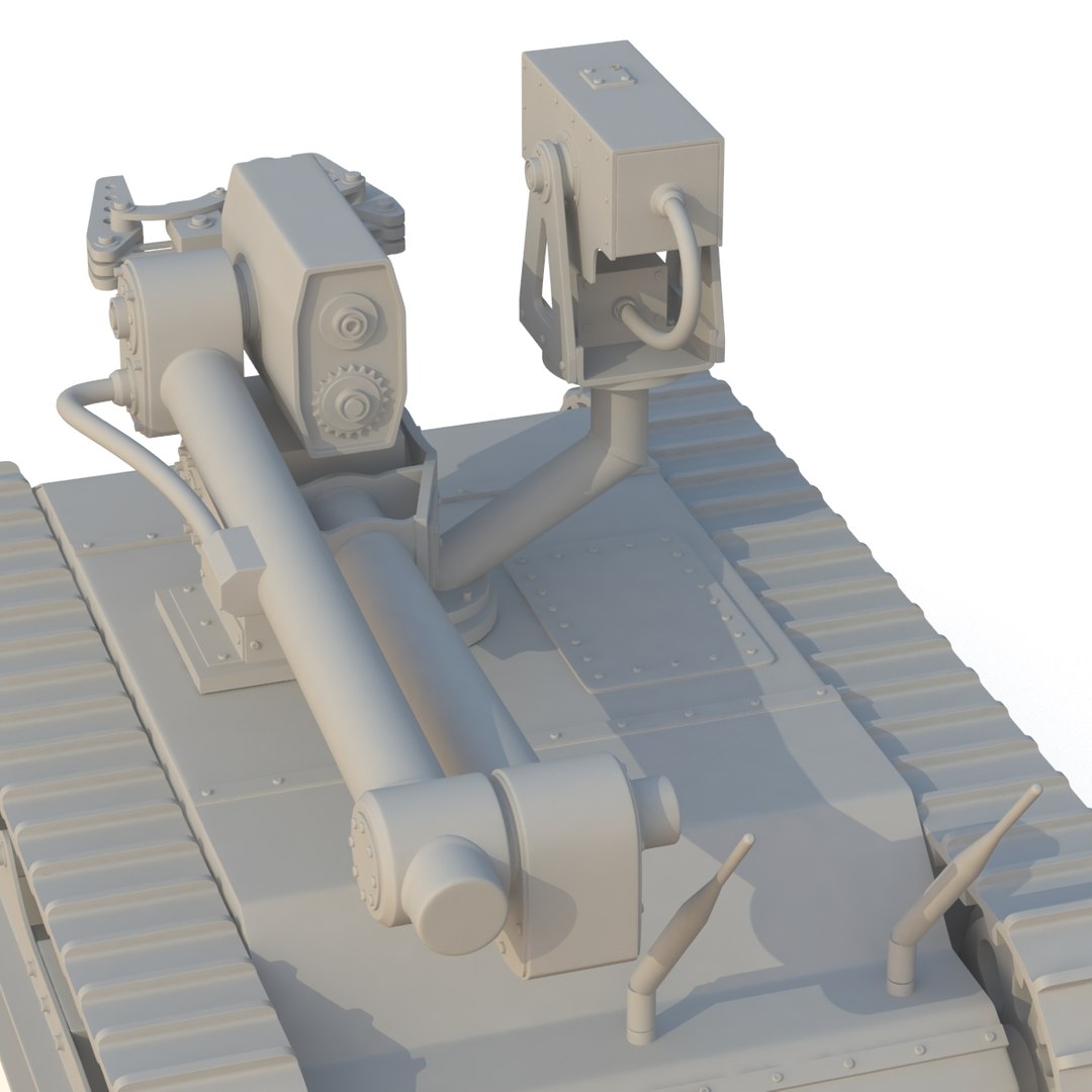 Military army robot 2 3D model - TurboSquid 1507058