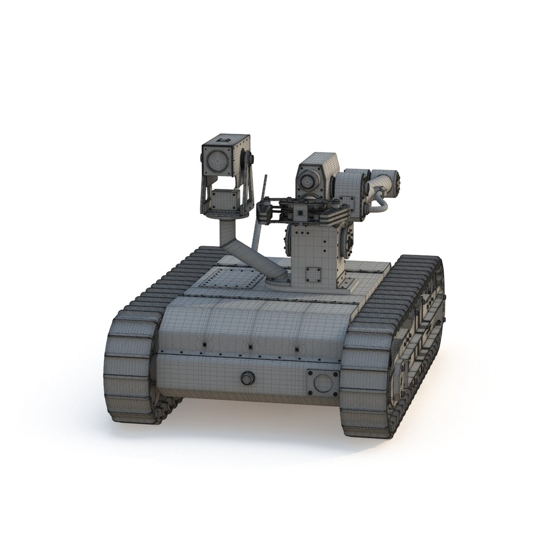 Military army robot 2 3D model - TurboSquid 1507058