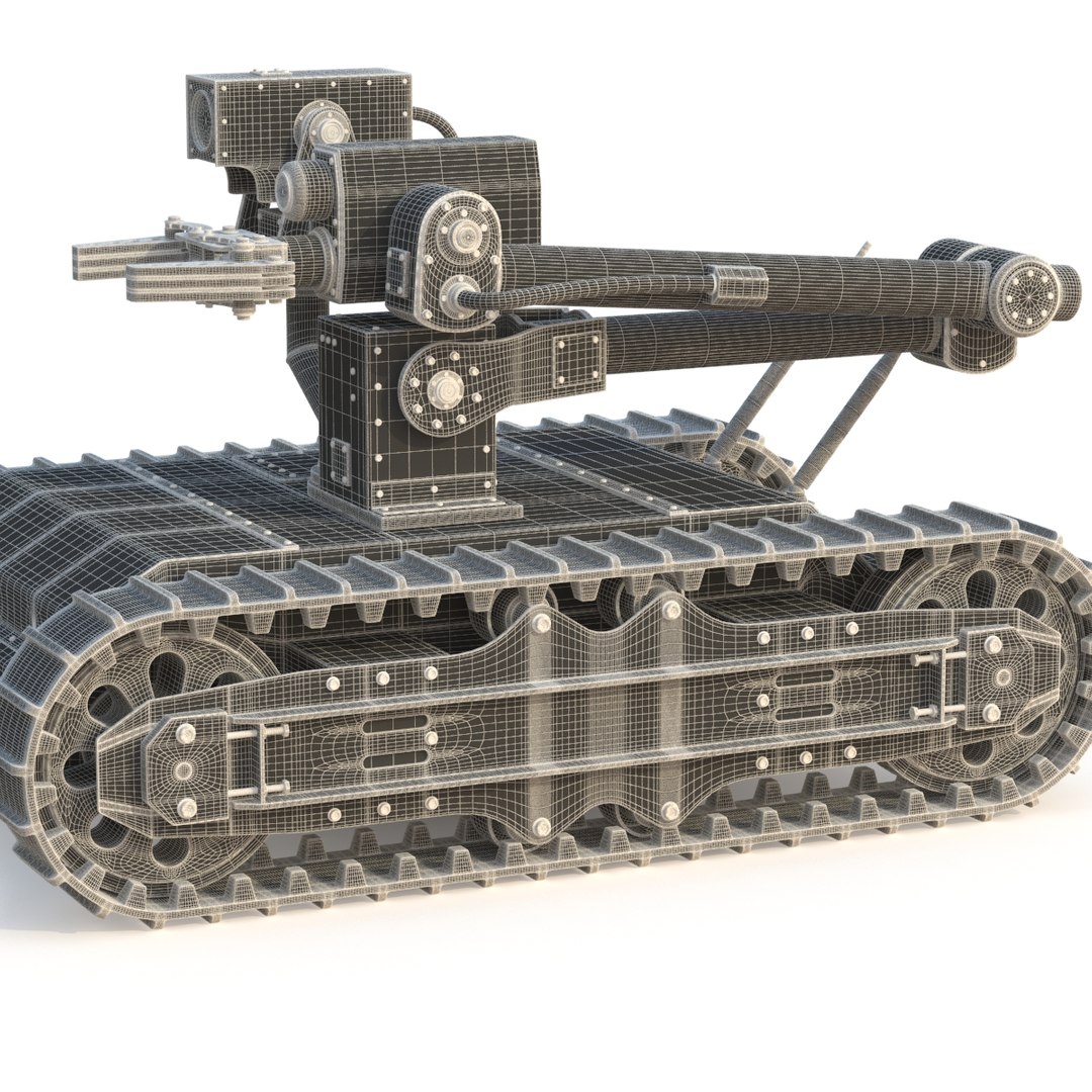 Military army robot 2 3D model - TurboSquid 1507058