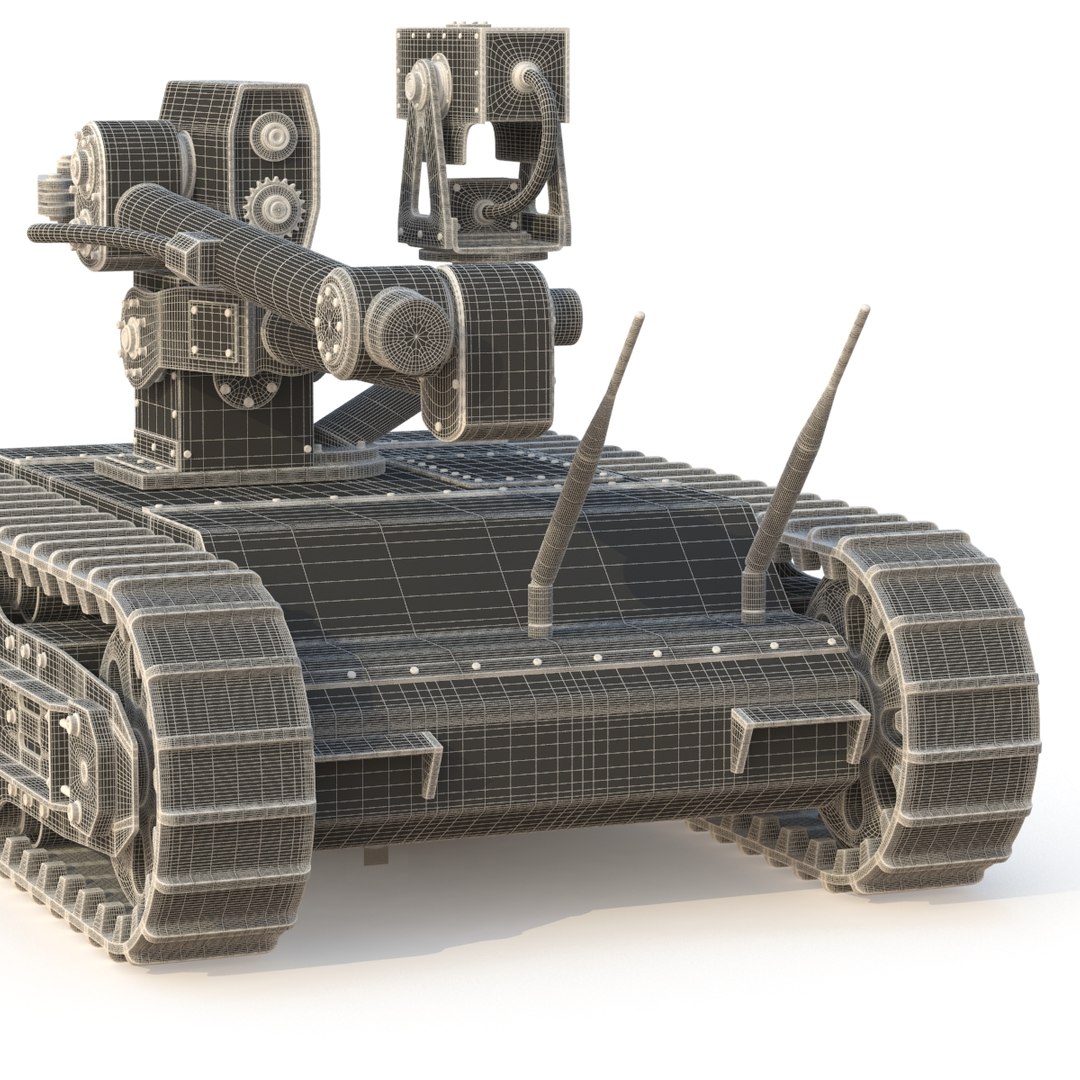 Military army robot 2 3D model - TurboSquid 1507058