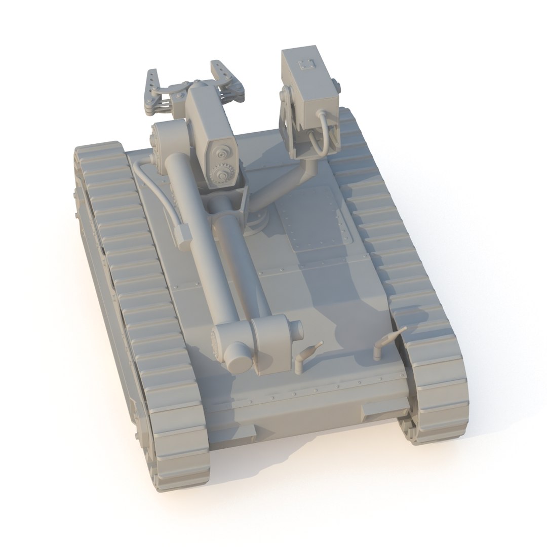 Military army robot 2 3D model - TurboSquid 1507058