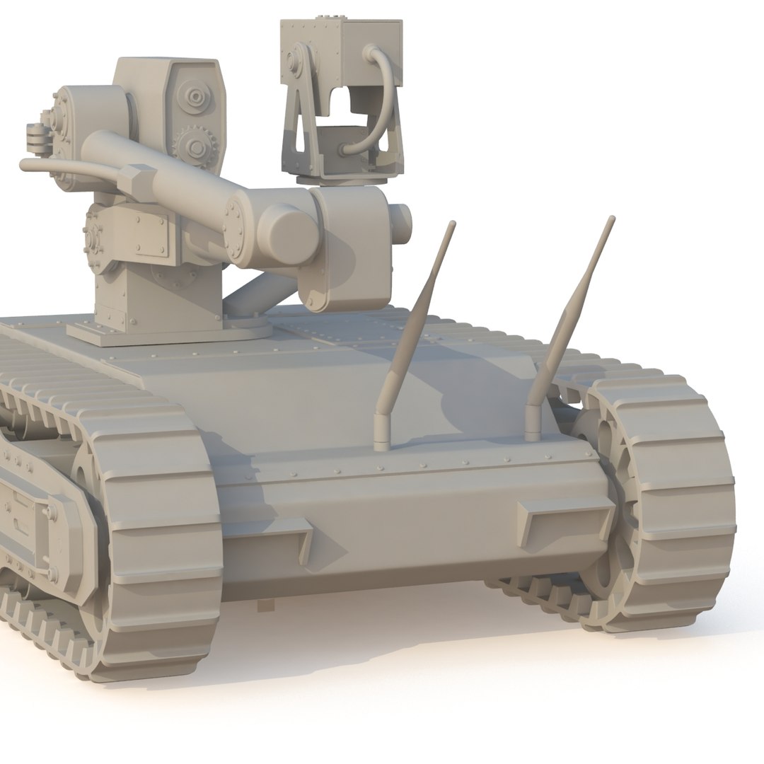 Military army robot 2 3D model - TurboSquid 1507058
