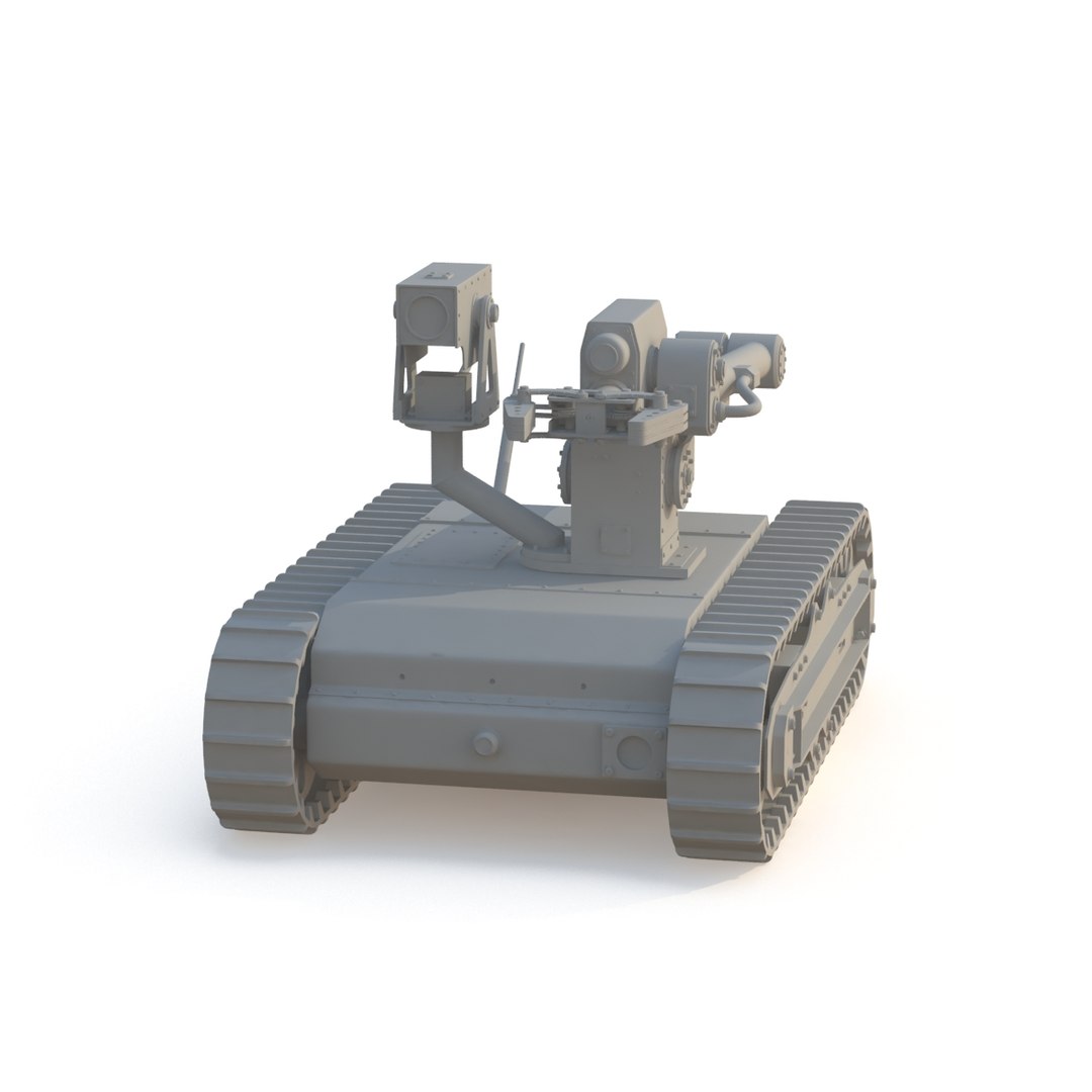 Military army robot 2 3D model - TurboSquid 1507058