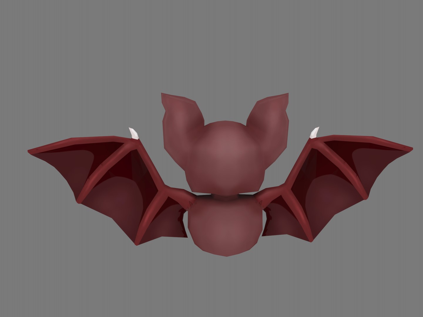 3D cartoon bat - TurboSquid 1341042