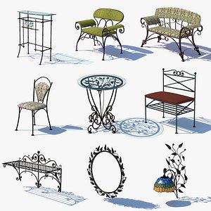 Wrought Iron 3D Models for Download | TurboSquid