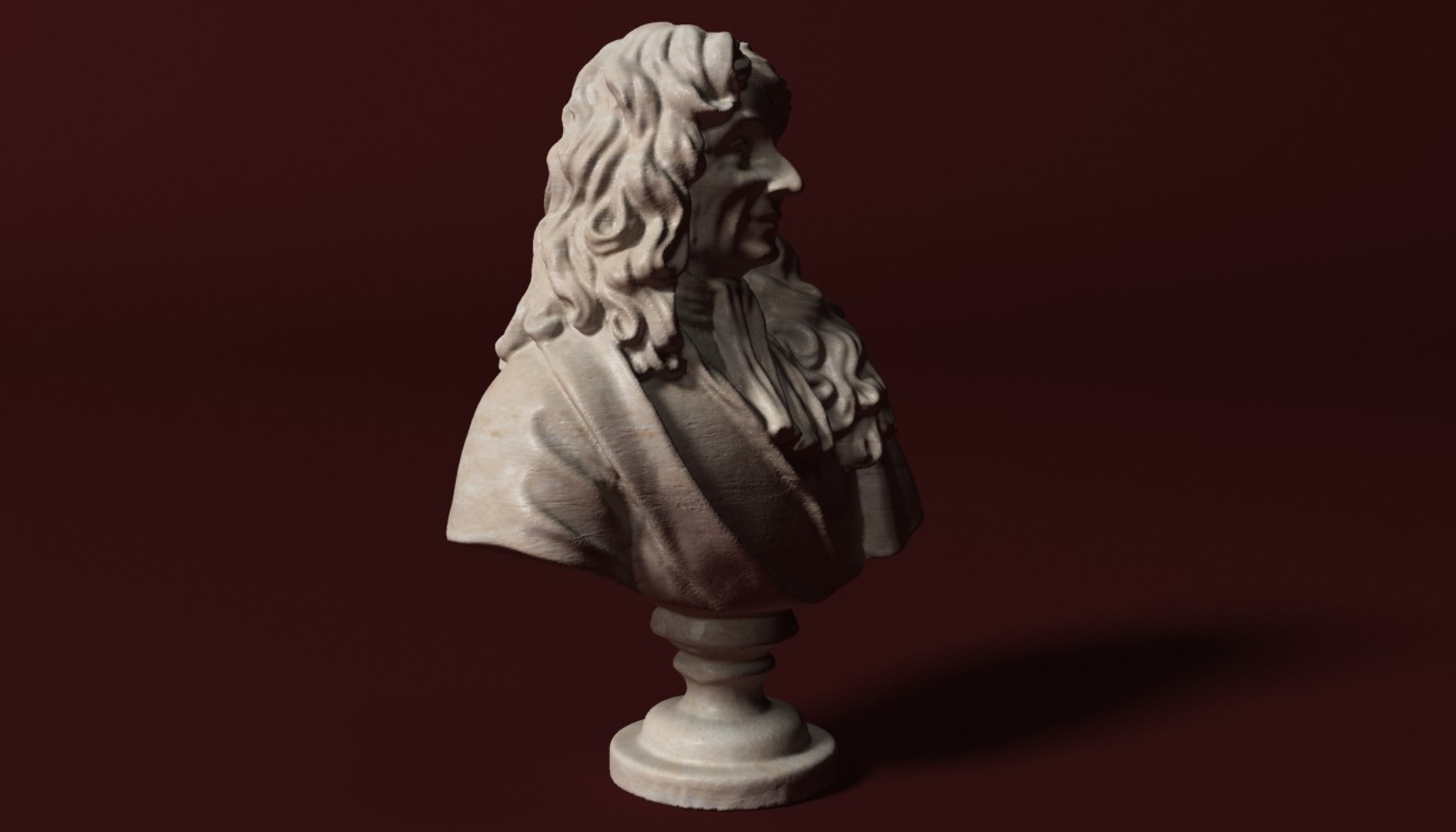 Jean La Fontaine 3D Model - TurboSquid 1397463