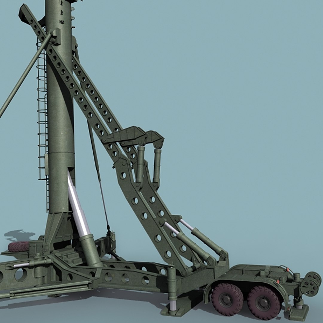 Russian Engagement Radar Sa-10 Sa-20 3d Max