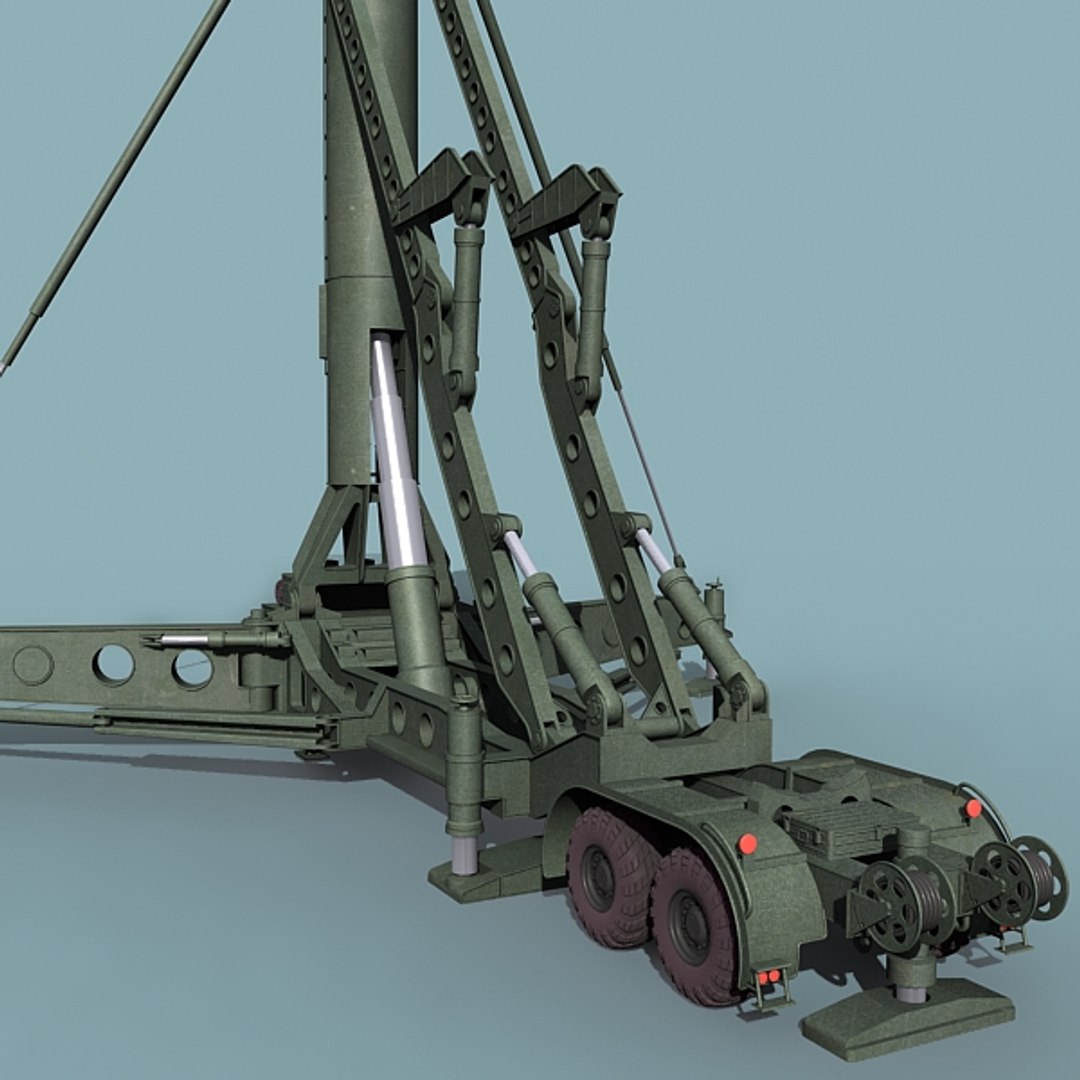 Russian Engagement Radar Sa-10 Sa-20 3d Max