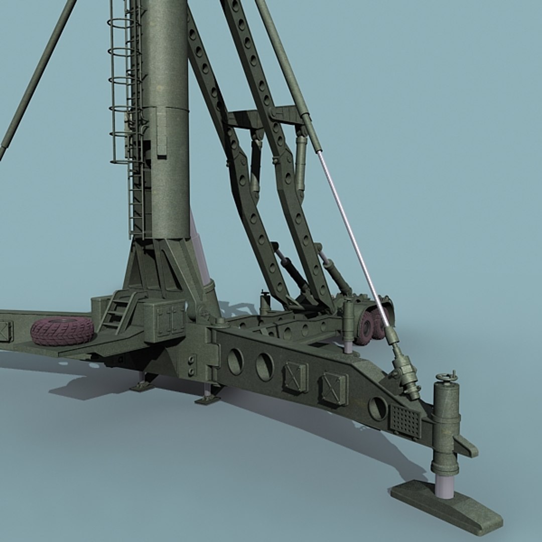 Russian Engagement Radar Sa-10 Sa-20 3d Max