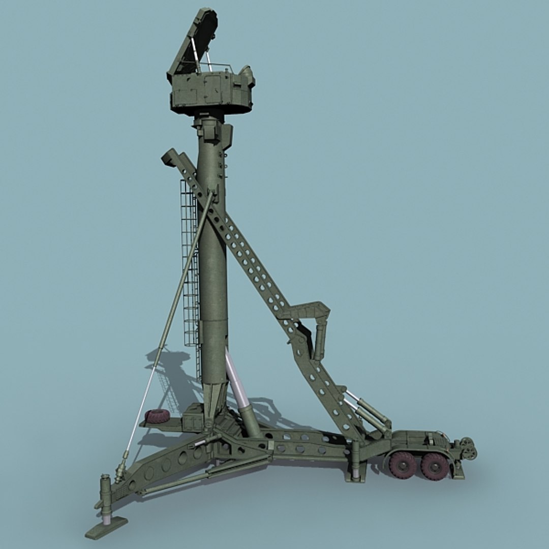 Russian Engagement Radar Sa-10 Sa-20 3d Max