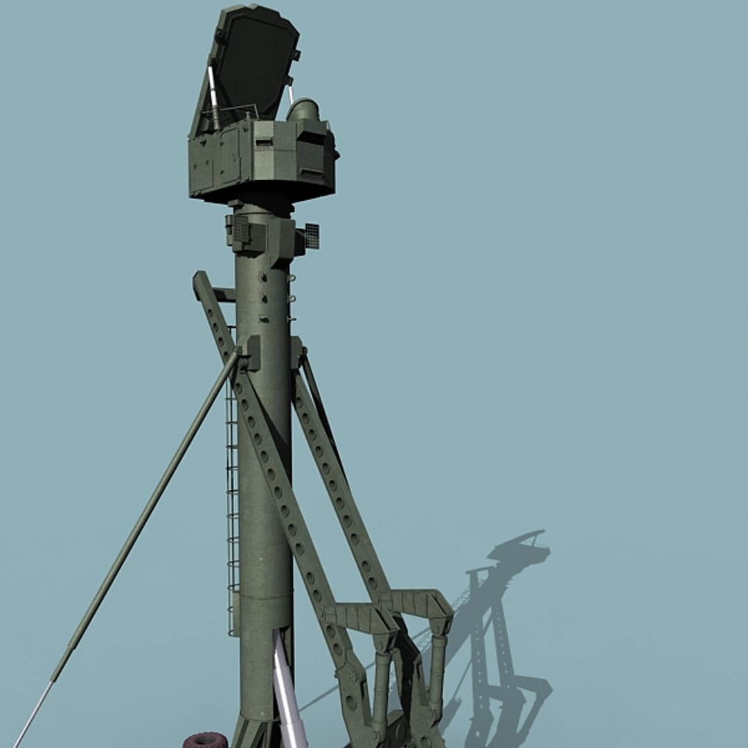 Russian Engagement Radar Sa-10 Sa-20 3d Max