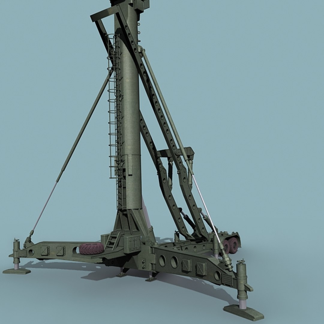 Russian Engagement Radar Sa-10 Sa-20 3d Max