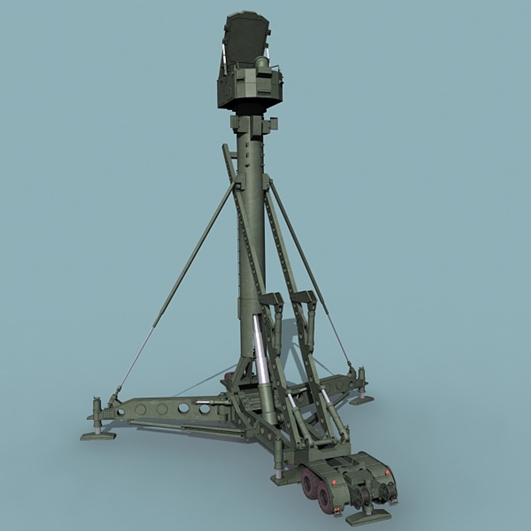 Russian Engagement Radar Sa-10 Sa-20 3d Max