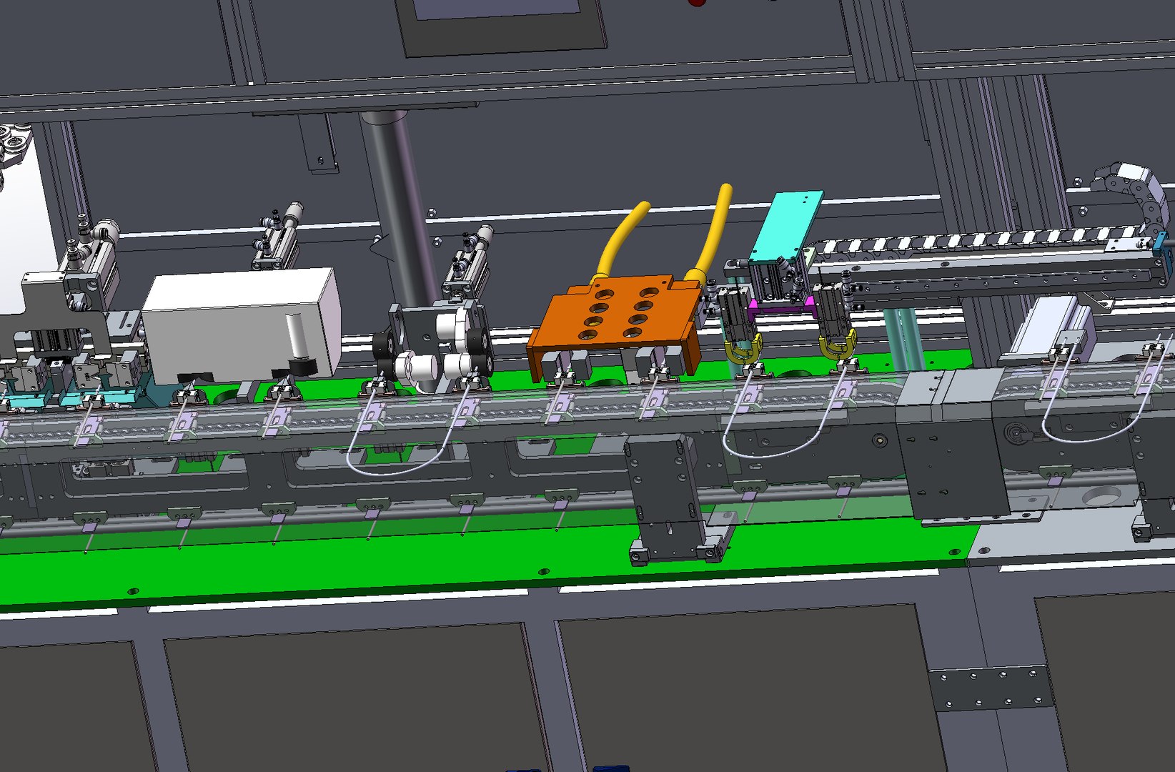 3D Automatic cutting and welding line - TurboSquid 1790055