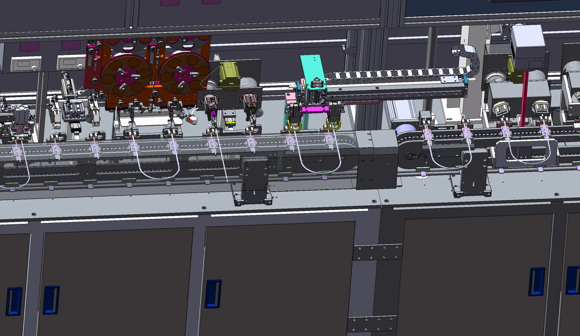 3D Automatic cutting and welding line - TurboSquid 1790055