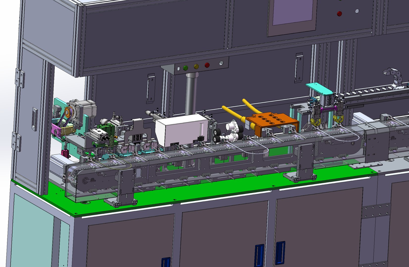 3D Automatic cutting and welding line - TurboSquid 1790055