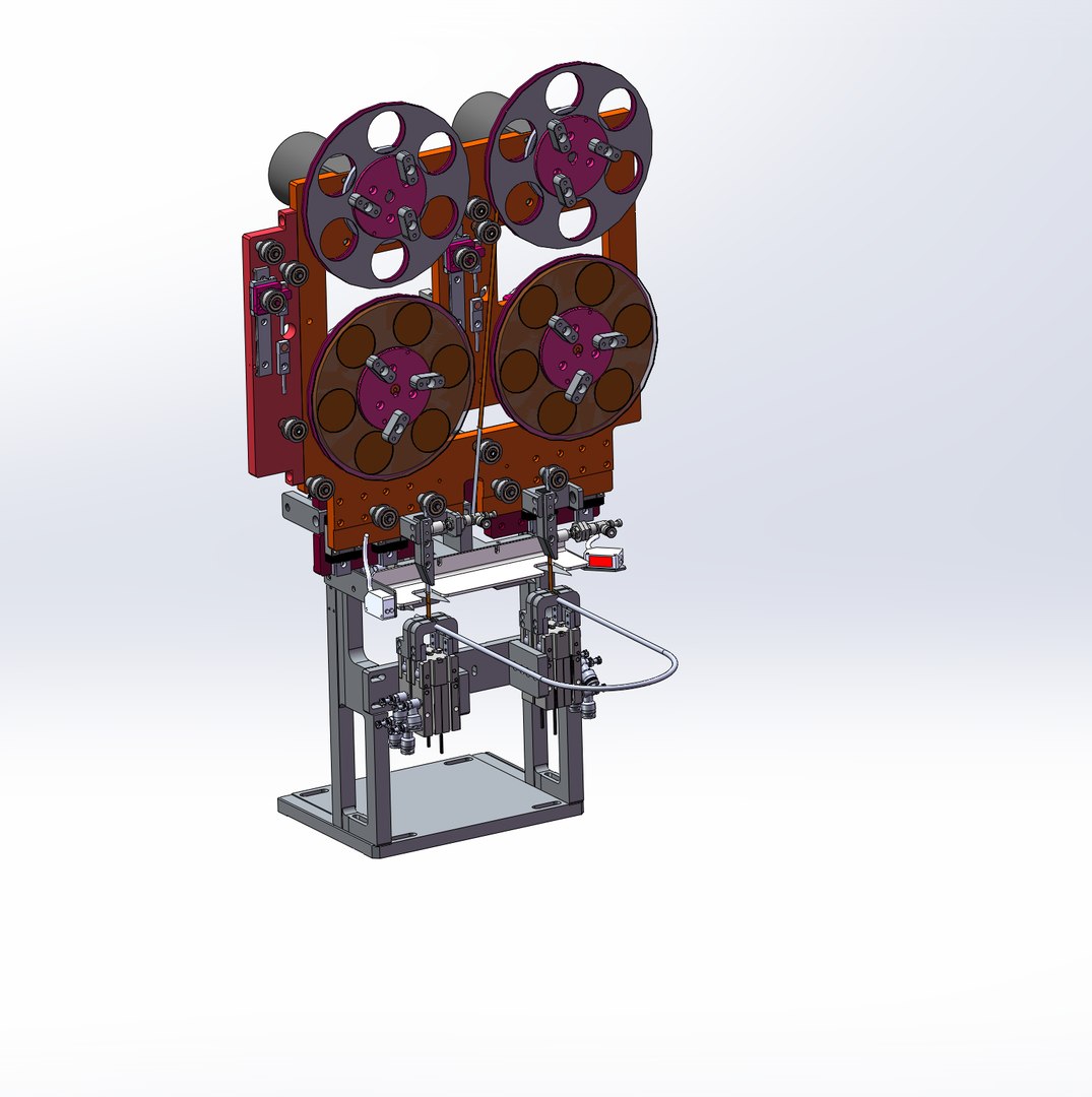 3D Automatic cutting and welding line - TurboSquid 1790055