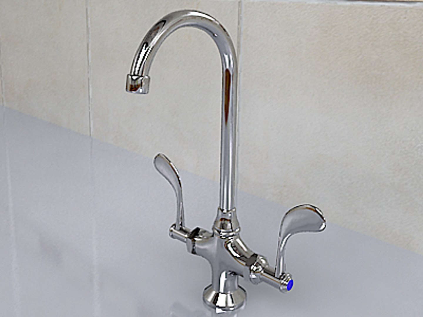 3ds Max Realistic Brasstech 8901