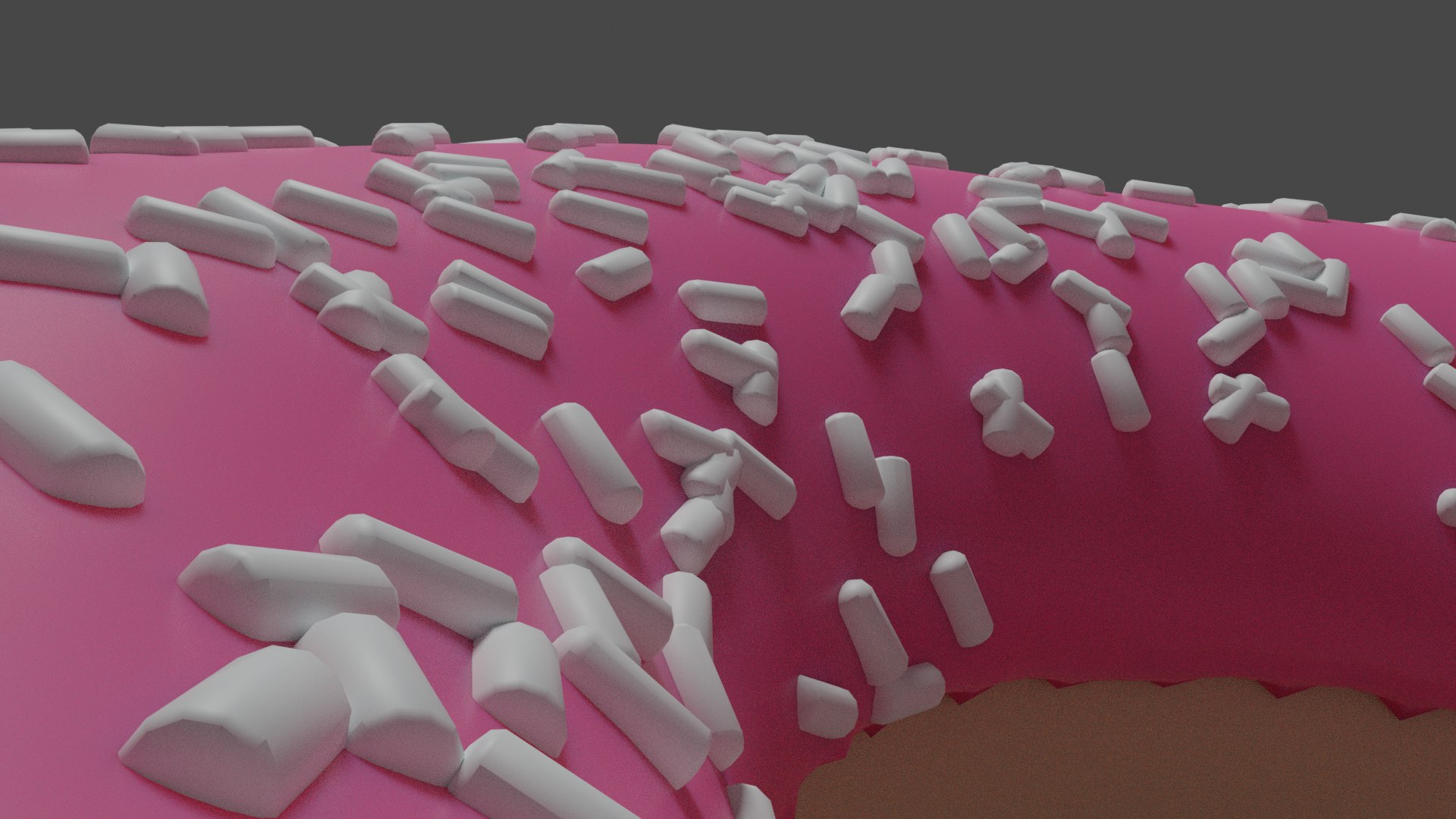 3D High Poly Cartoon Donut - TurboSquid 1783277