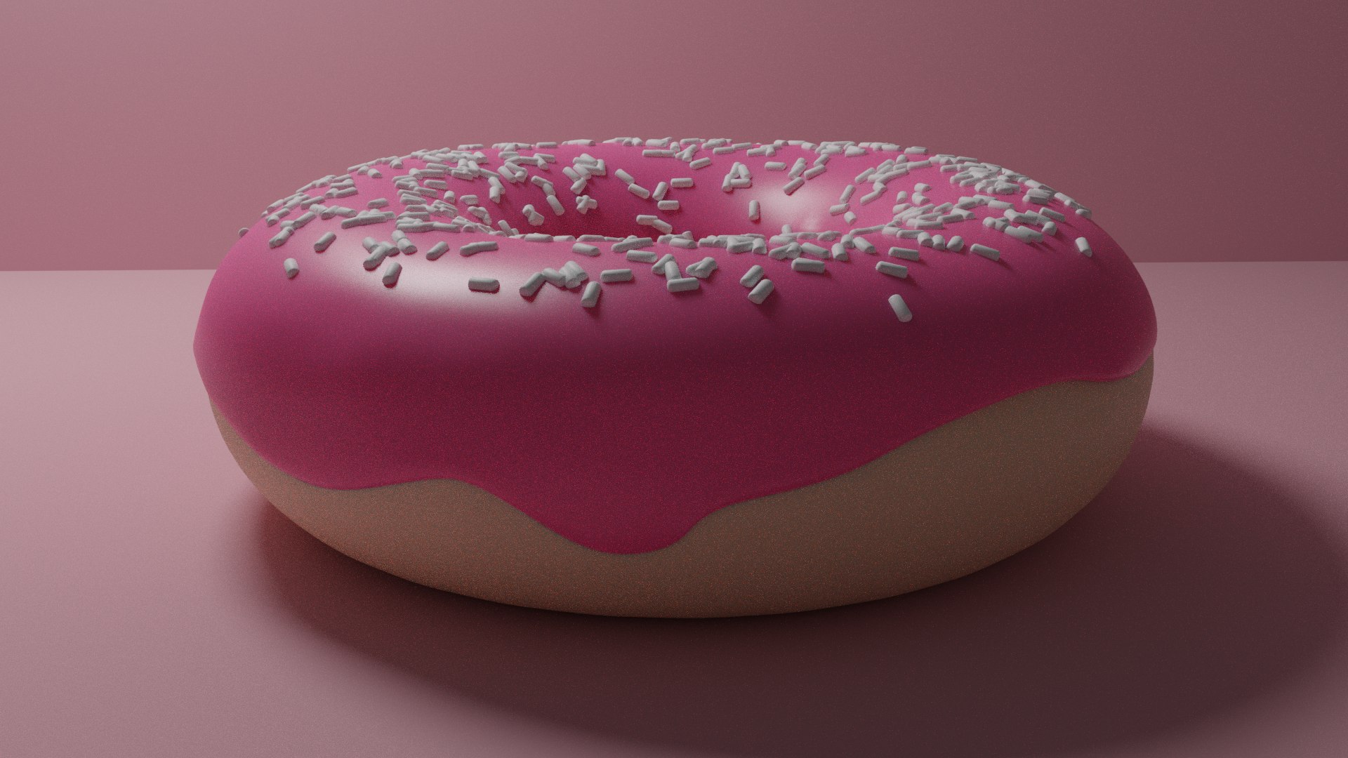 3D High Poly Cartoon Donut - TurboSquid 1783277