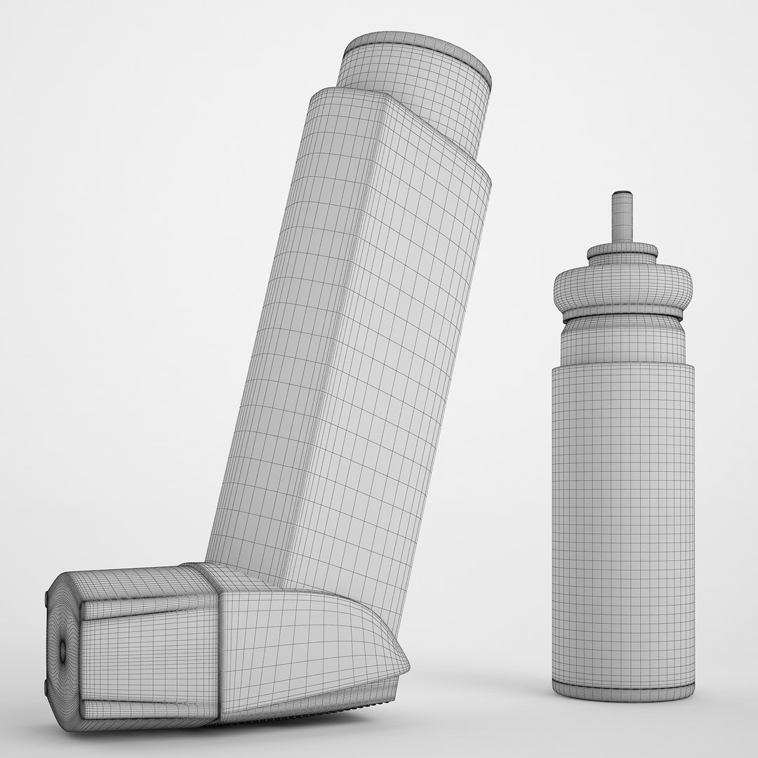 3D Model Asthma Inhalers - TurboSquid 1634142