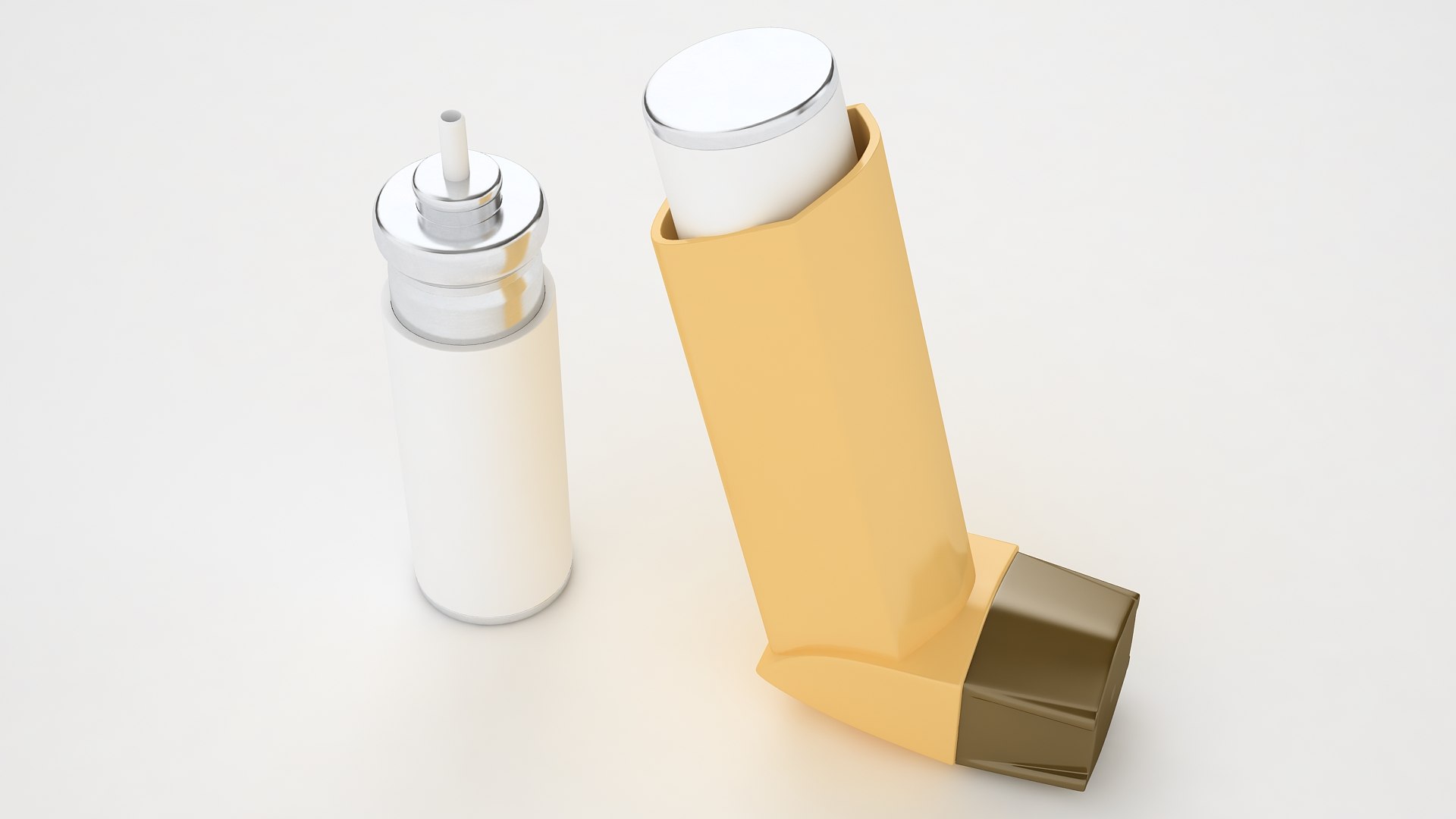 3D Model Asthma Inhalers - TurboSquid 1634142