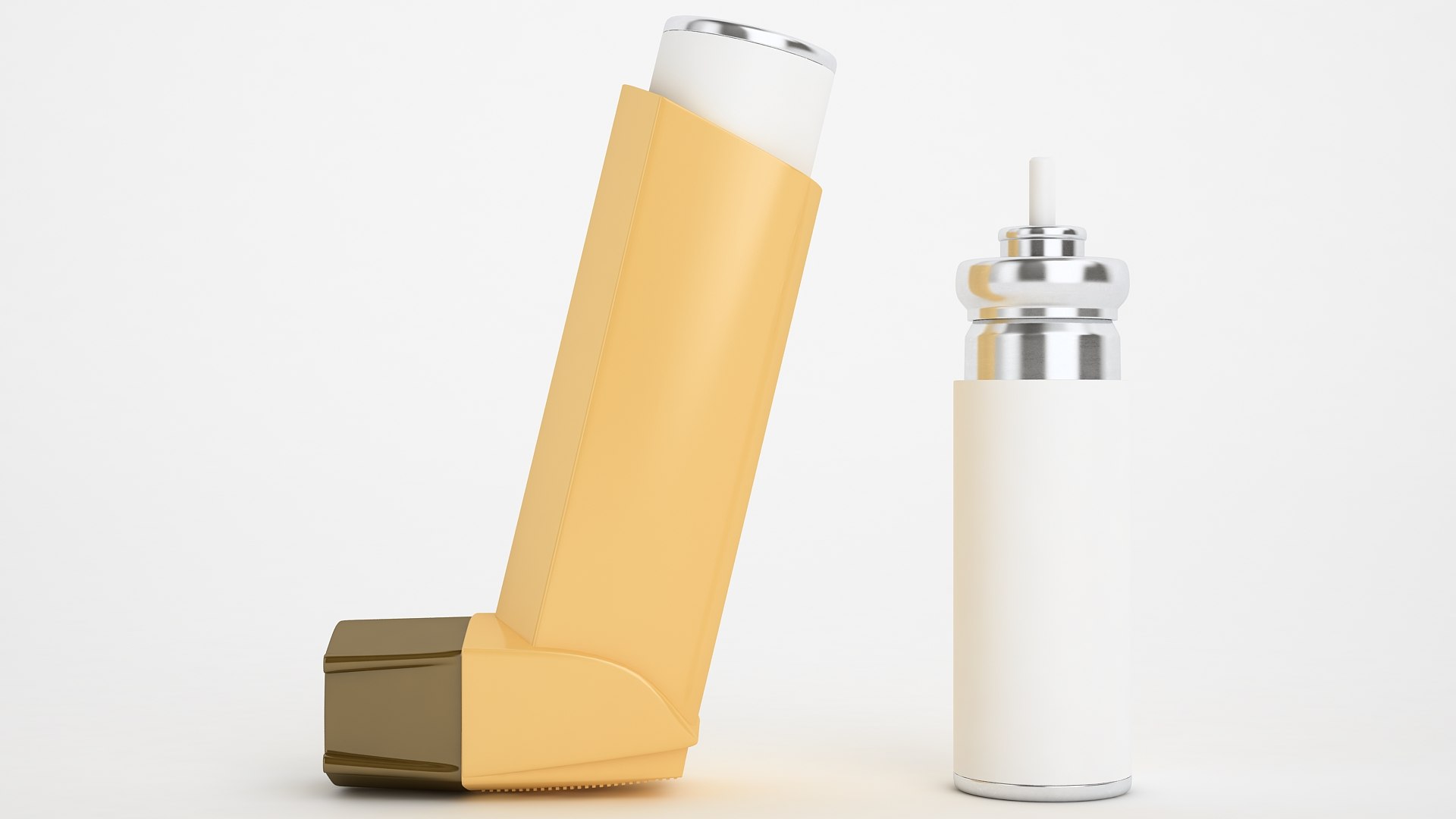 3D Model Asthma Inhalers - TurboSquid 1634142