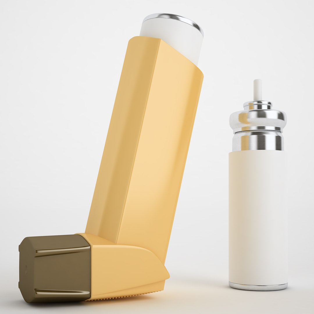 3D Model Asthma Inhalers - TurboSquid 1634142
