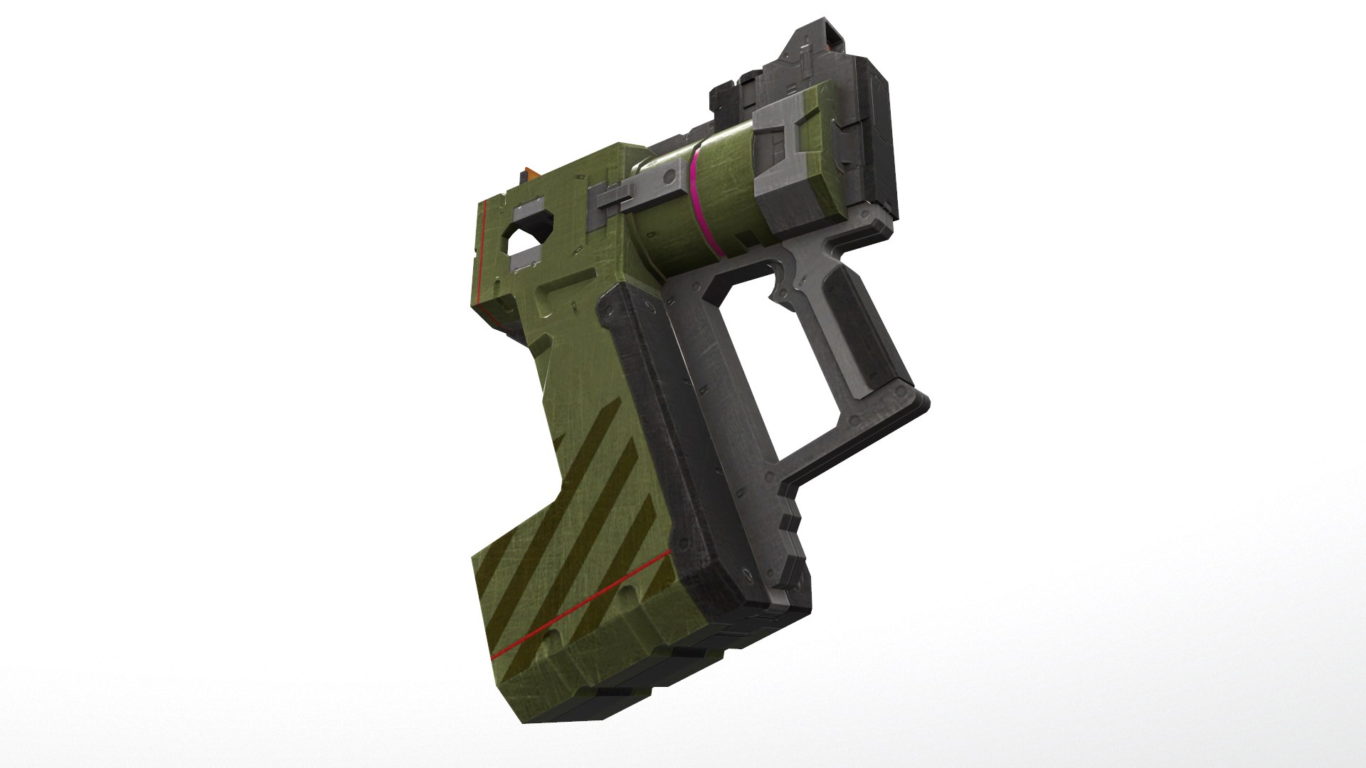 Trap Gun Level 2 3D - TurboSquid 2186850