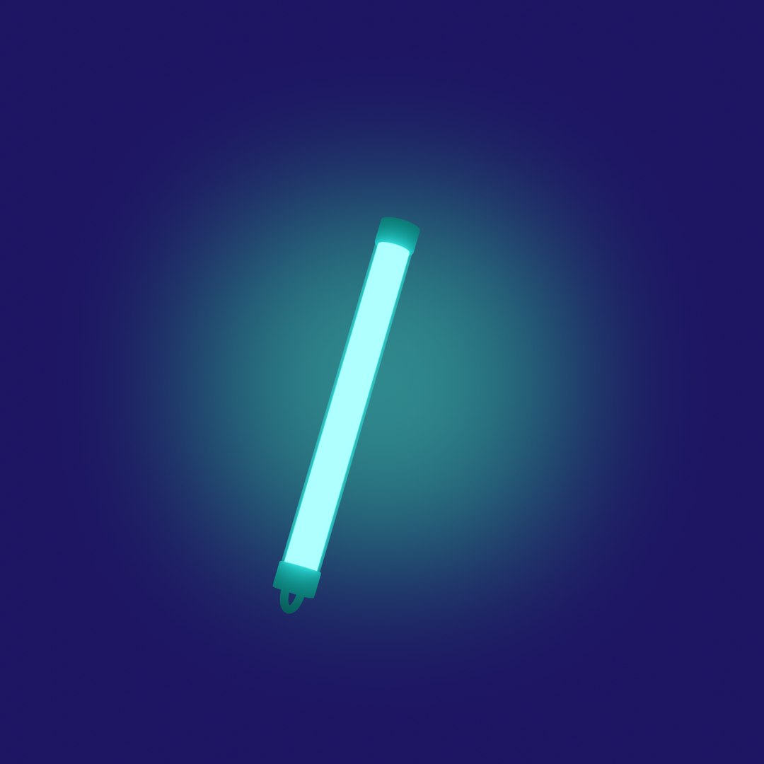 3D Glowstick Low-Poly Game Ready Low-poly Model - TurboSquid 1773907